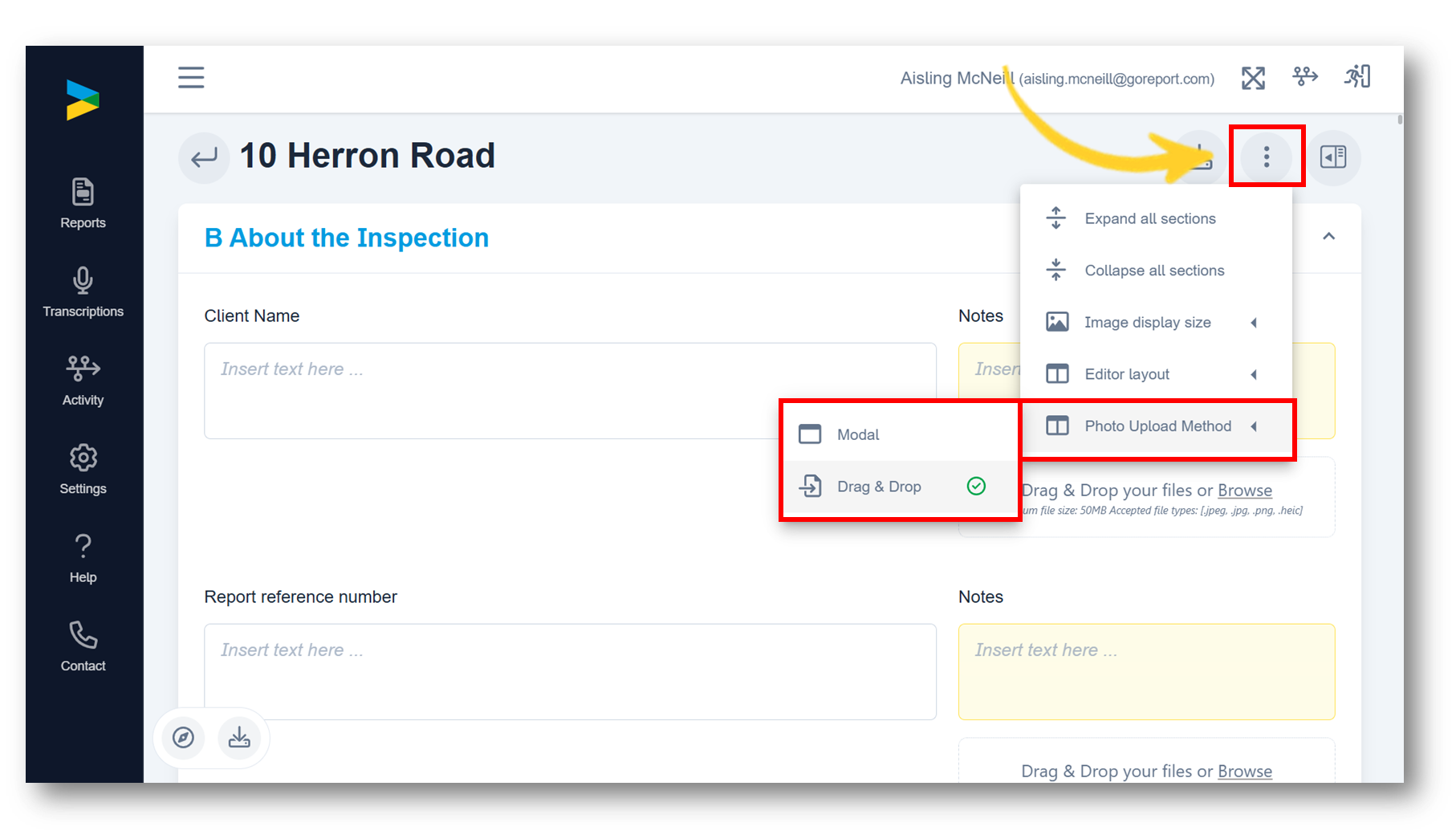 Web Portal 2.0: Adding, editing, cloning, deleting and moving photos