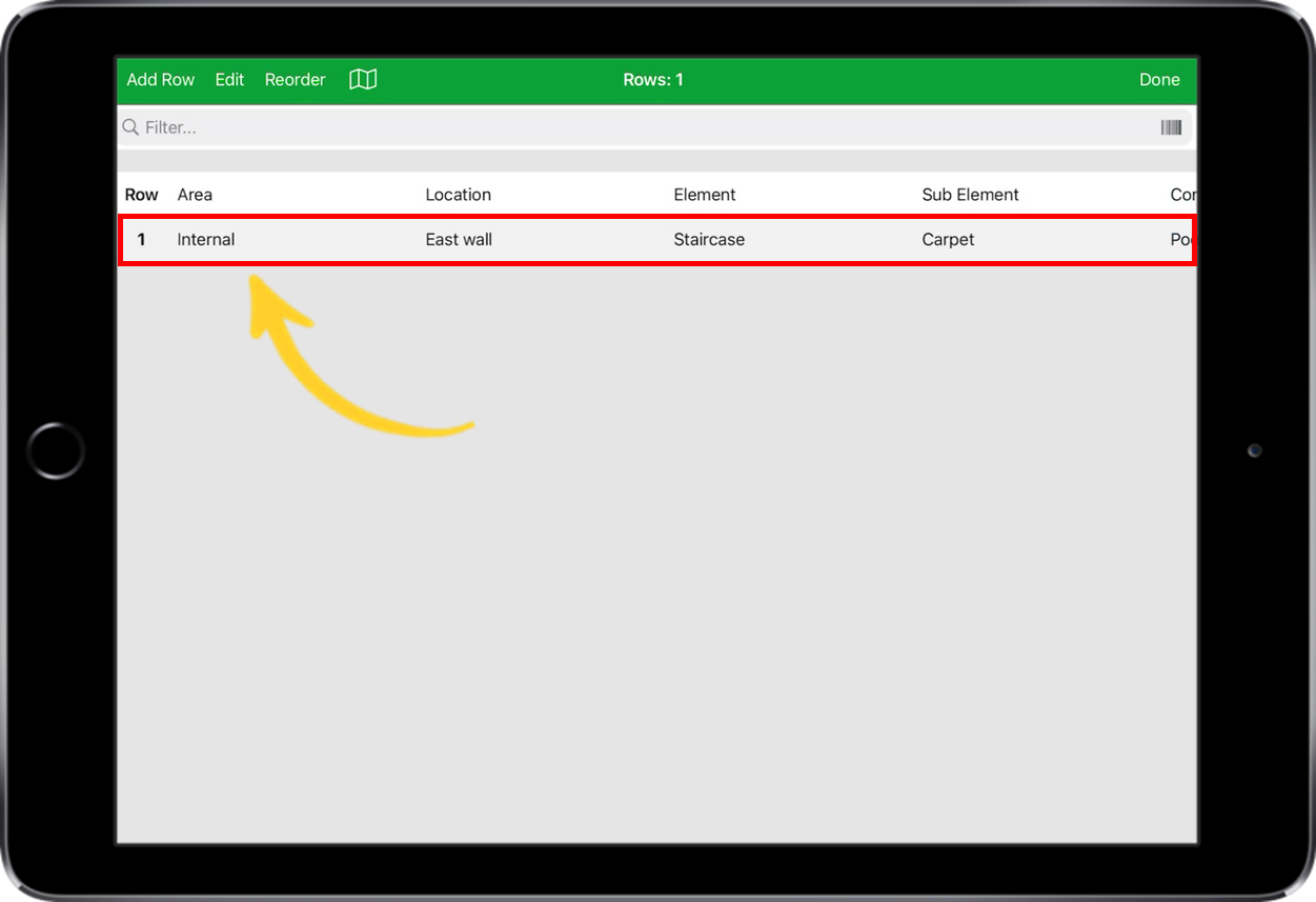 Managing Tabular Data on your iOS Device