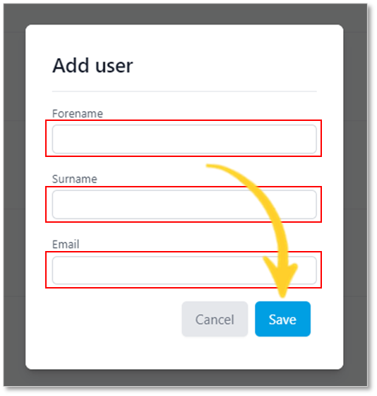 Management Portal Main Menu