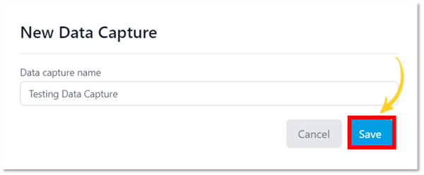 Capture Settings – Publish Templates