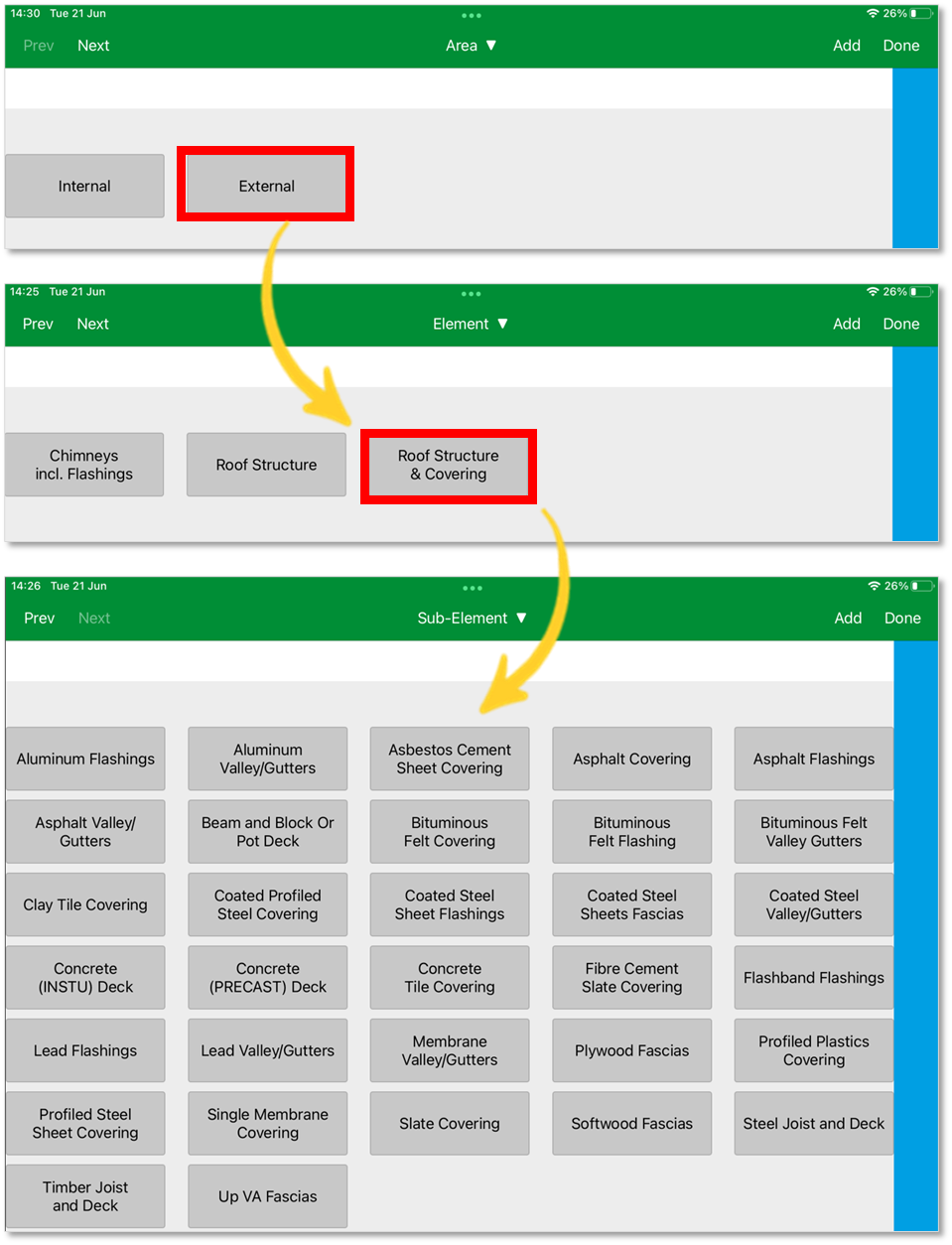 Design - Table - Tabular Data Options