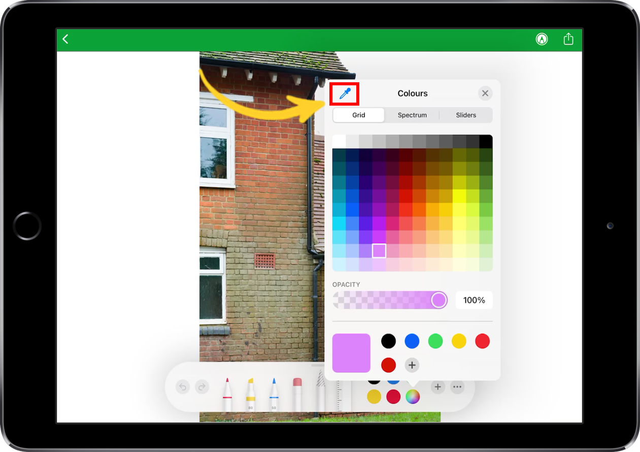 Adding and Annotating Photos on iOS Device