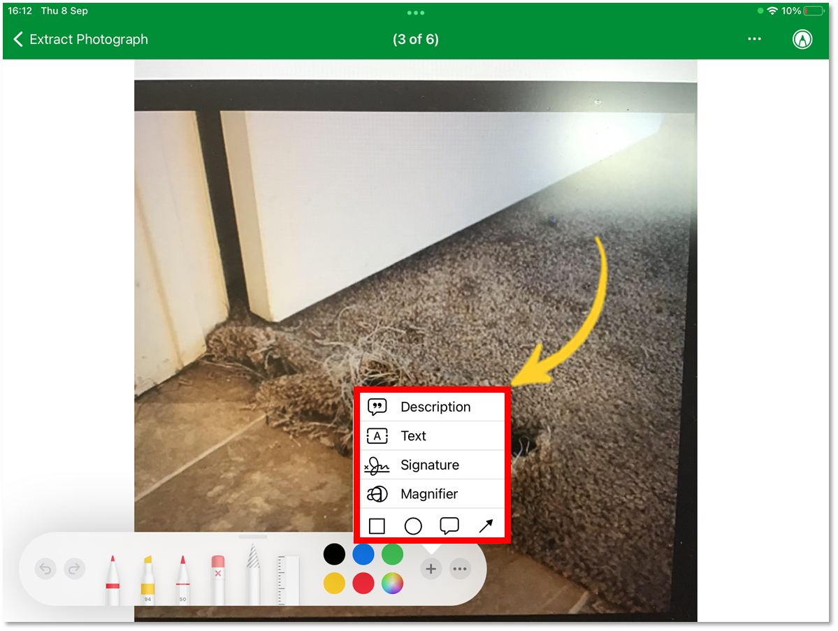 How do I annotate photos?